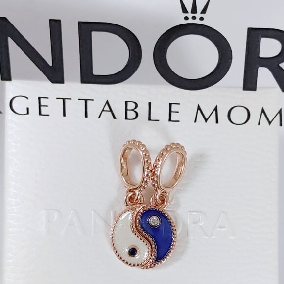 Pandora | Jewelry | Pandora Splittable Yin Yang Sparkling Dangle Charm ...